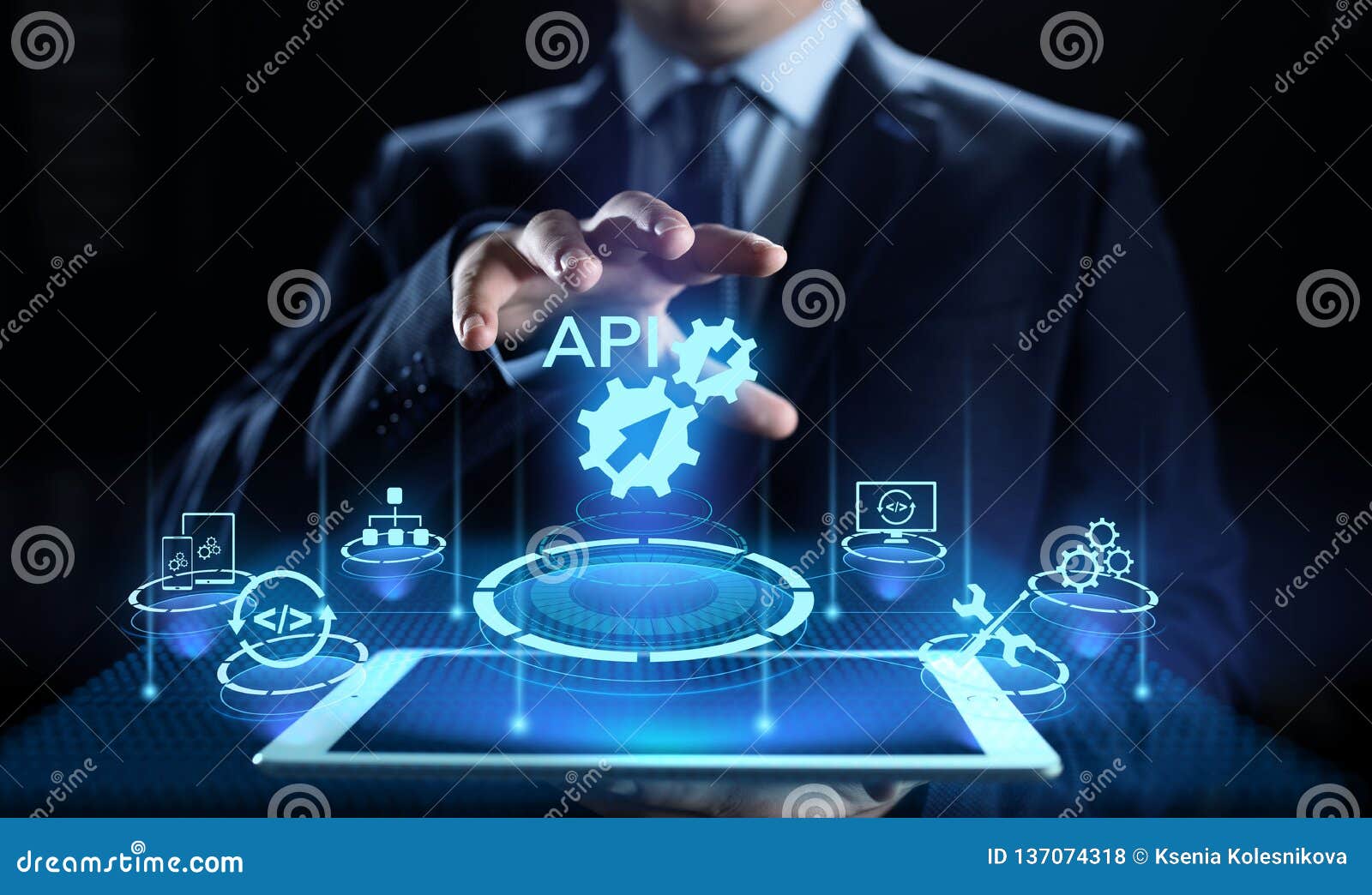 API Application Programming Interface Development Technology Concept ... API Application Programming Interface Development Technology Concept ...