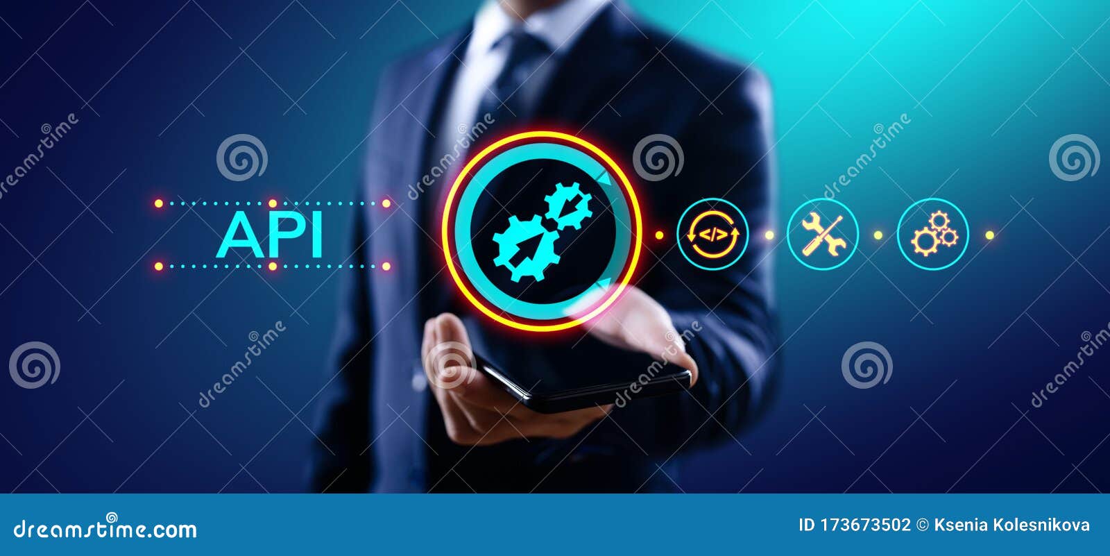 API Application Programming Interface Development Technology Concept ...