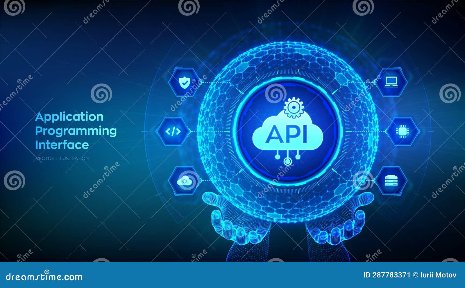 Hands Of Software Engineer Coding On Laptop Computer With Innovation Technology Interface