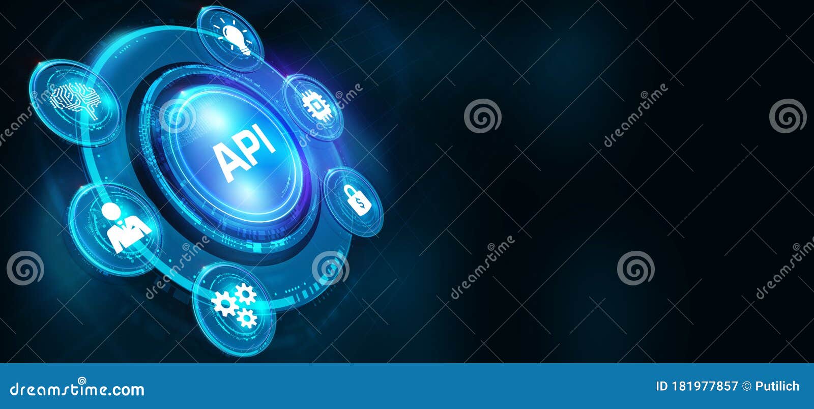 API - Application Programming Interface. Software Development Tool ...