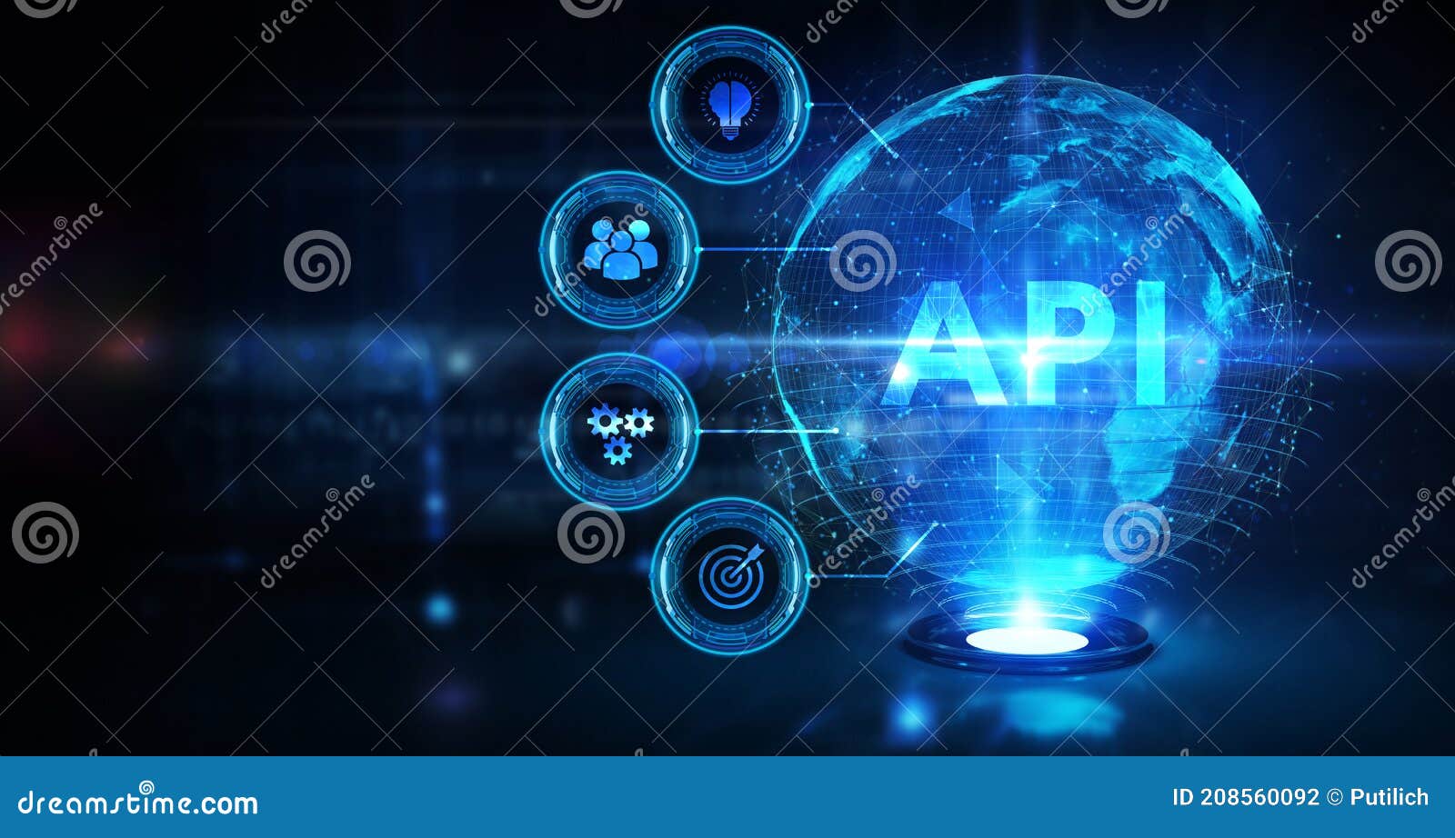 API - Application Programming Interface. Software Development Tool ...