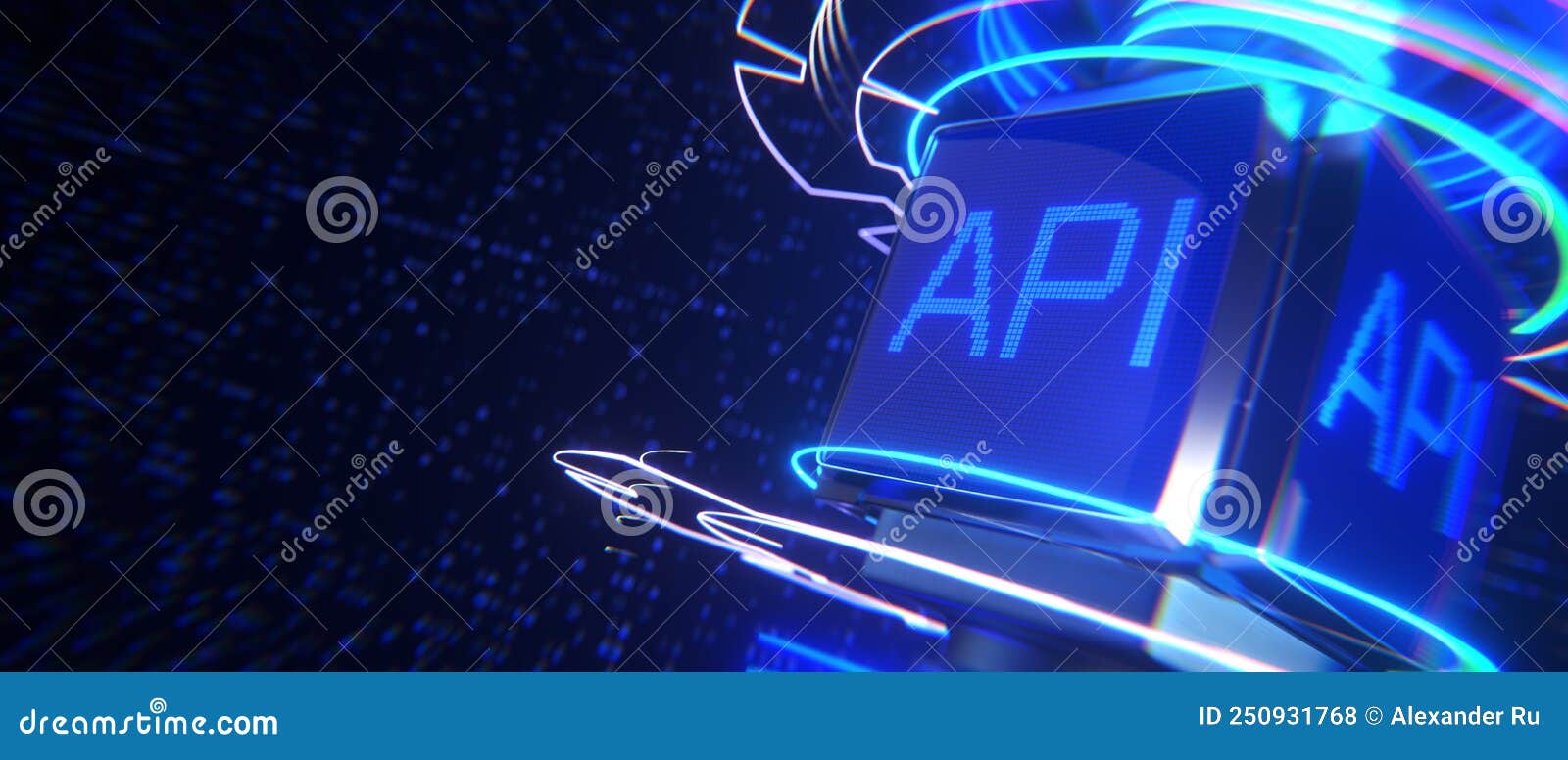 API - Application Programming Interface. Software Development Tool Stock Illustration ...