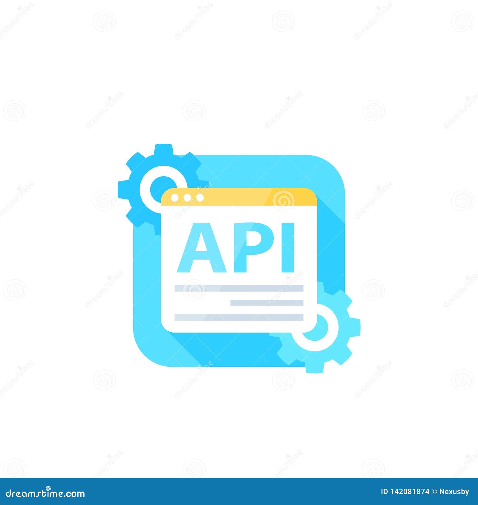 Api Application Programming Interface Vector Icon Stock Vector Illustration Of Algorithm 5269