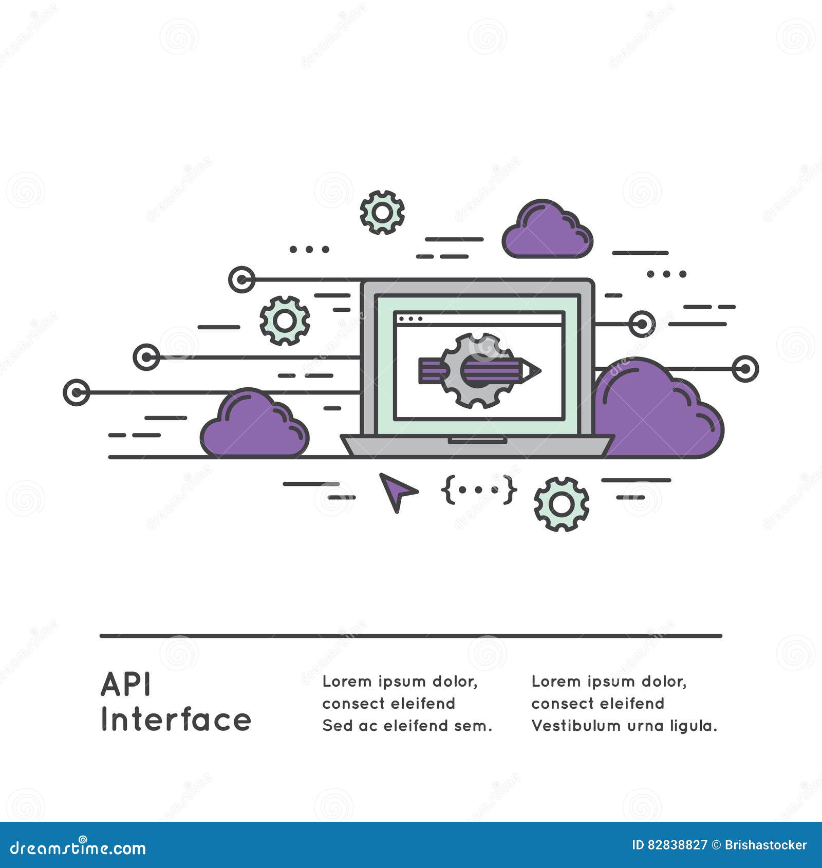 API Application Programming Interface Stock Illustration - Illustration ... API Application Programming Interface Stock Illustration - Illustration ...