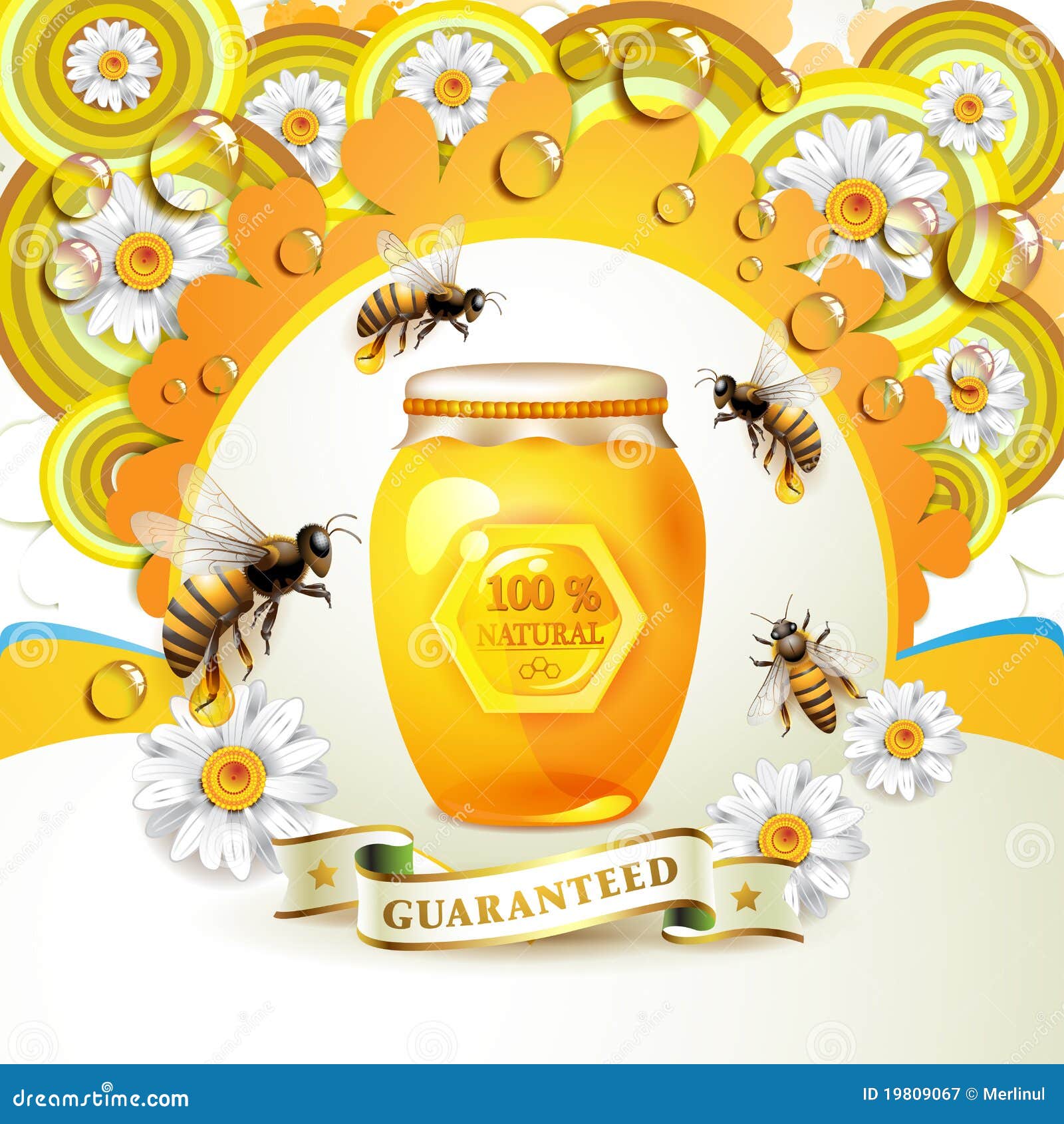 Api e favi illustrazione vettoriale. Illustrazione di movimento - 19809067