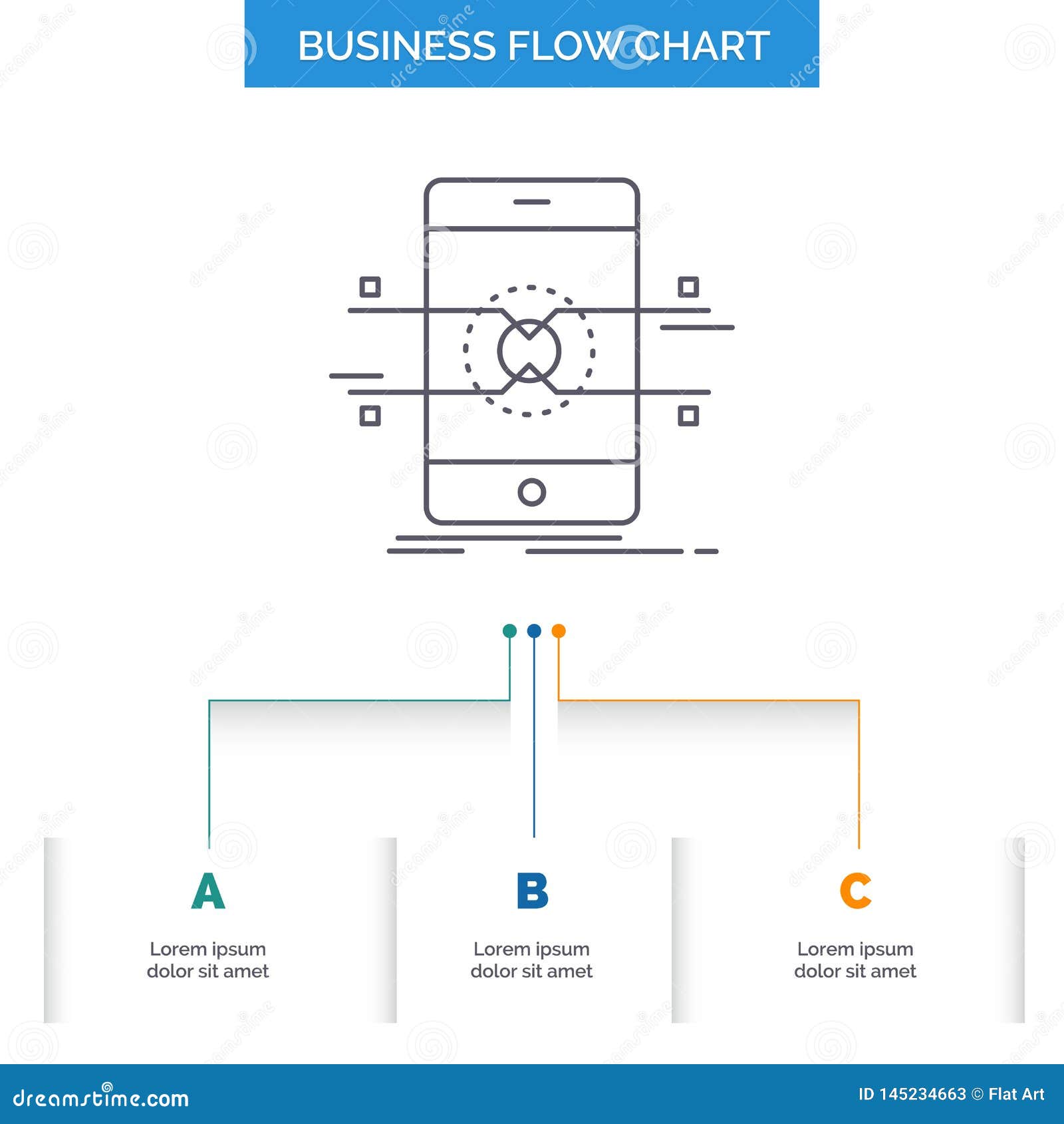 Api, Interface, Mobile, Phone, Smartphone Business Flow Chart Design ...