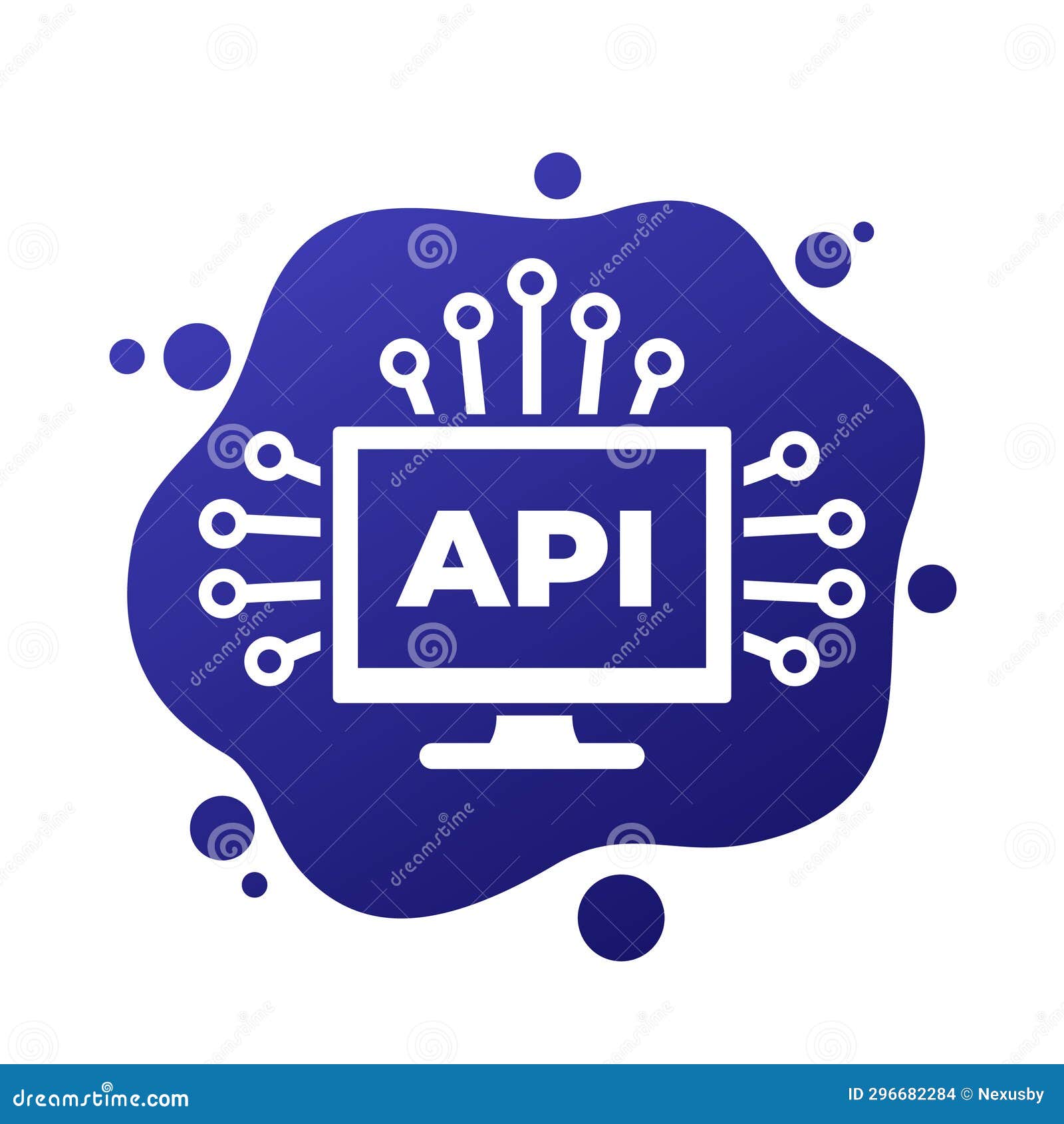 API and Software Integration Vector Icon Stock Vector - Illustration of ... API and Software Integration Vector Icon Stock Vector - Illustration of ...