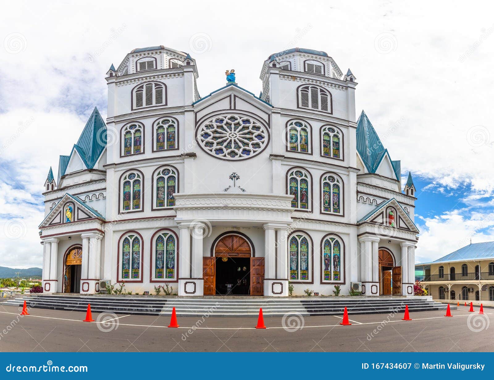 Apia, Samoa - SEPT 30 2016: Cathedral of the Immaculate Conception in ...
