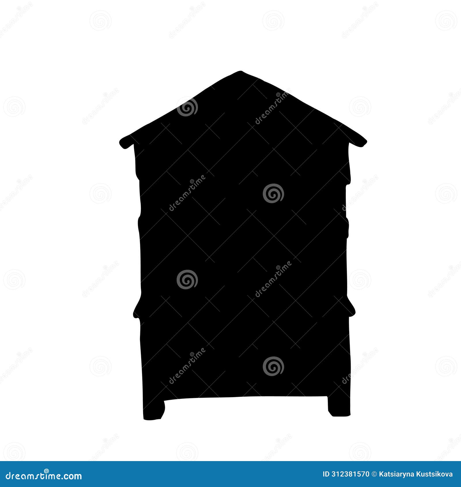 Apiary, Bee House, Vector Image Stock Vector - Illustration of clean ...