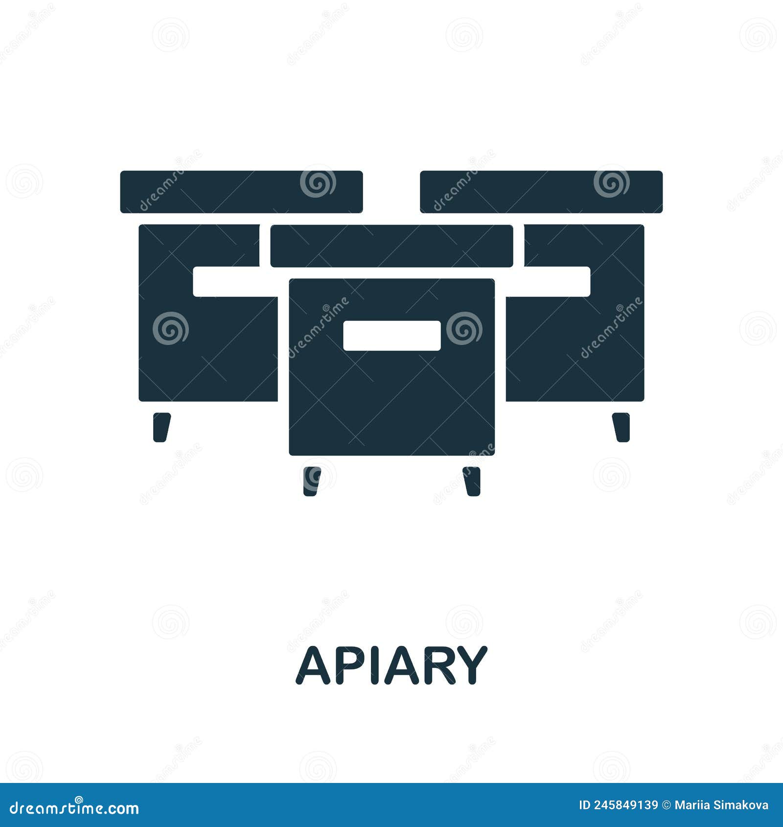 Apiary Icon. Monochrome Simple Apiary Icon for Templates, Web Design ... Apiary Icon. Monochrome Simple Apiary Icon for Templates, Web Design ...