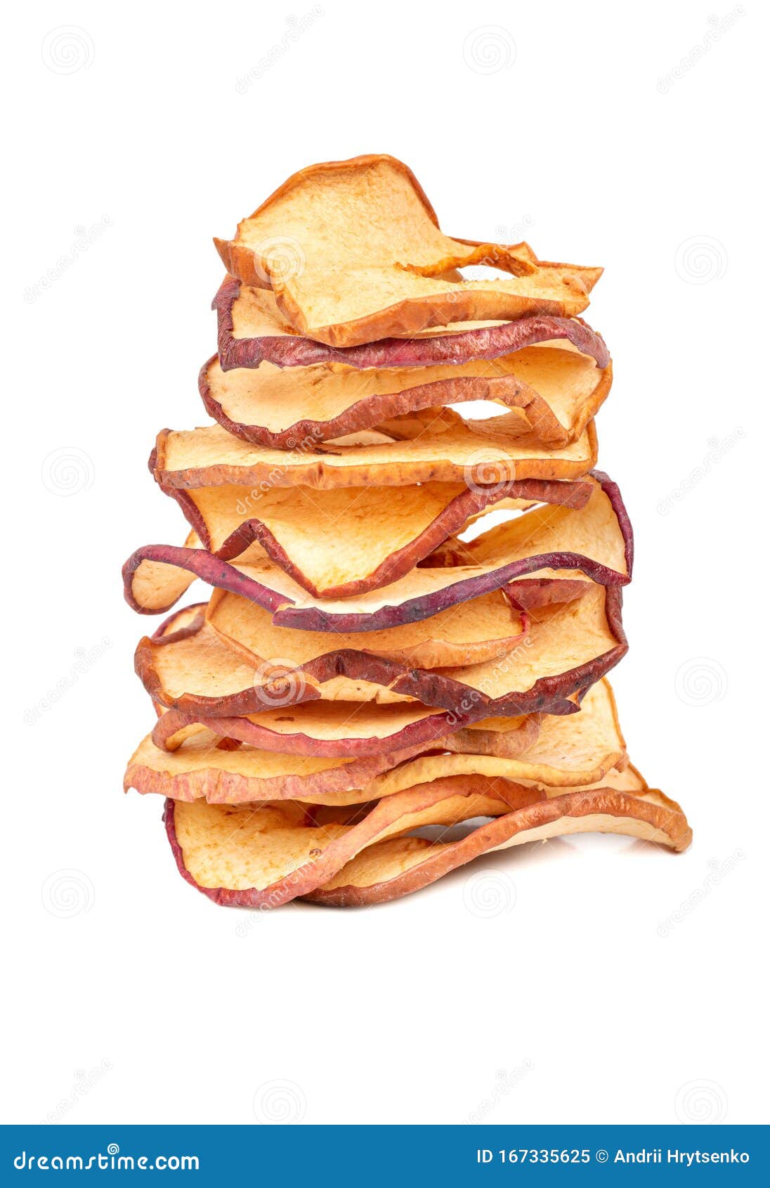 Aplastar chips de Apple imagen de archivo. Imagen de sano - 167335625