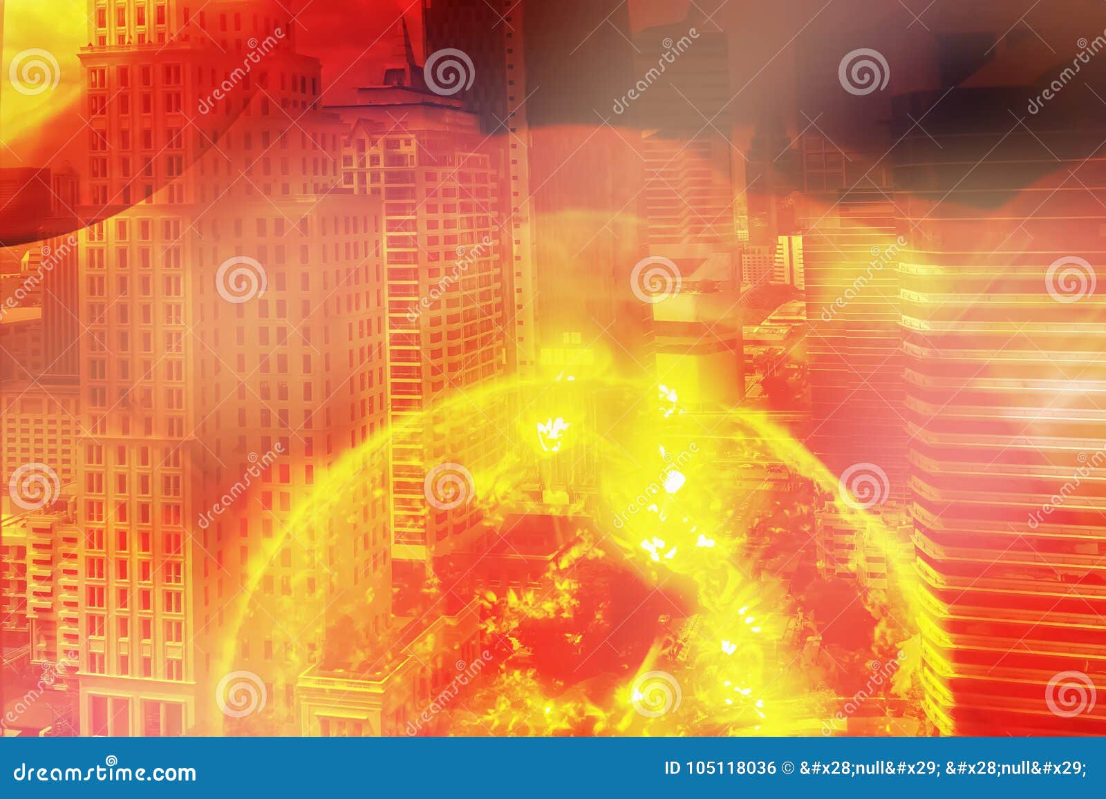 Apocalypse Day the Danger of Nuclear War Destroy Everything with Stock ...