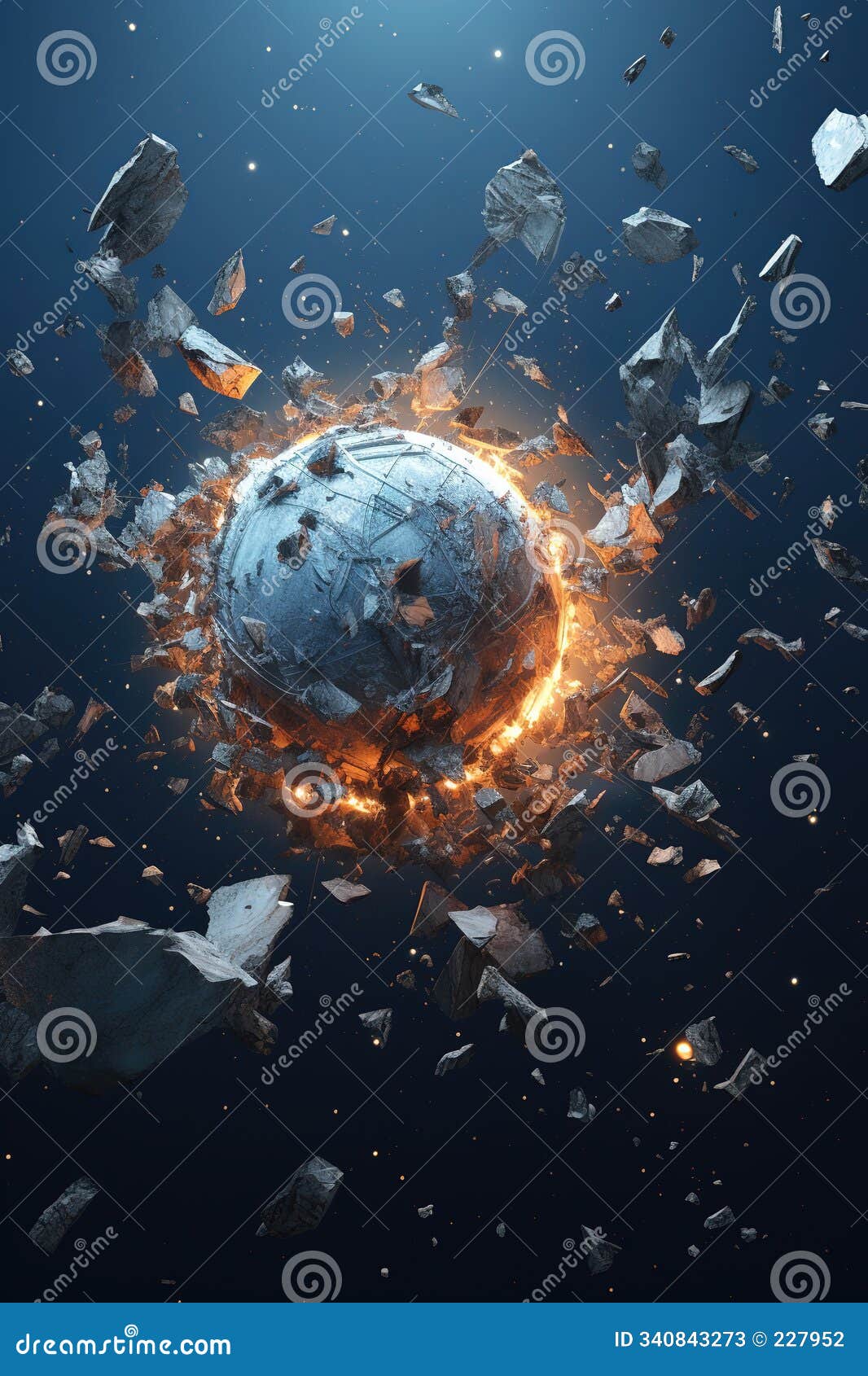 The Apocalypse from the Explosion of Comets and Meteorites, an ...