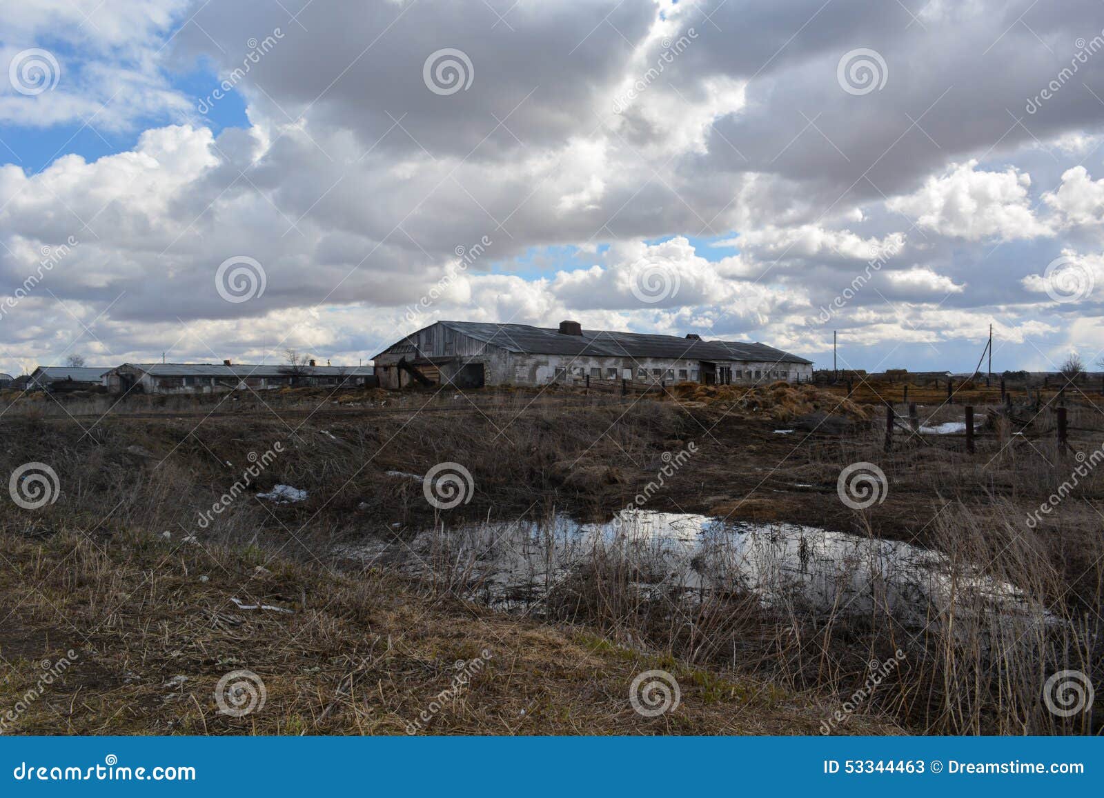 Apocalypse on the farm stock image. Image of countryside - 53344463