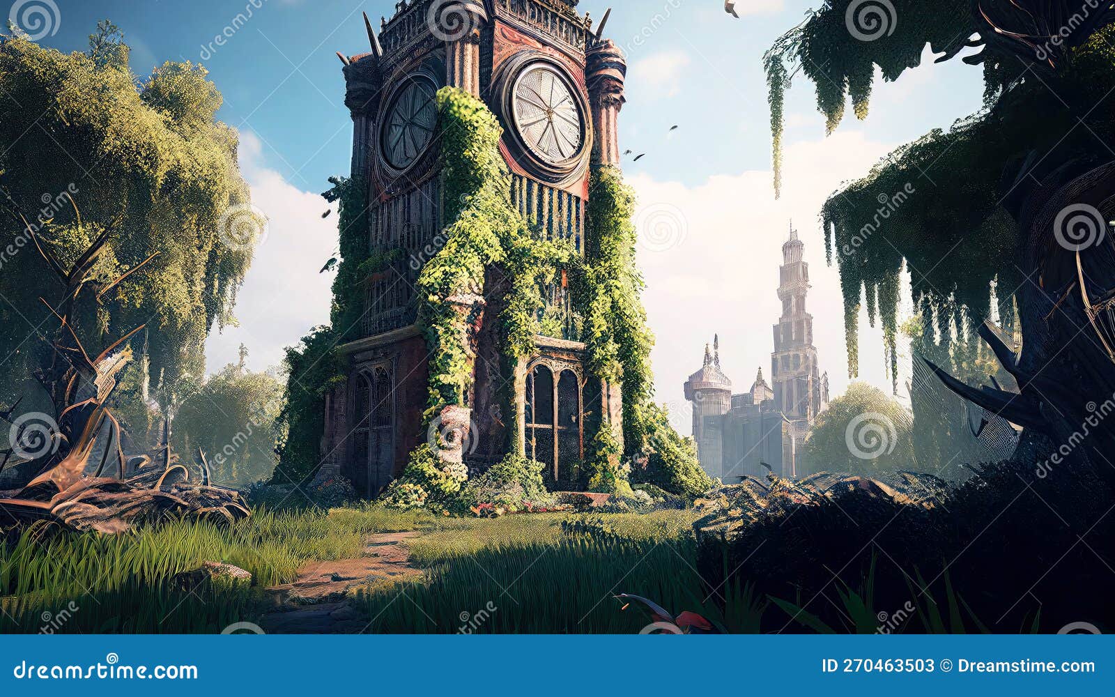 An Apocalyptic Illustration Depicting the Devastating Consequences of a ...