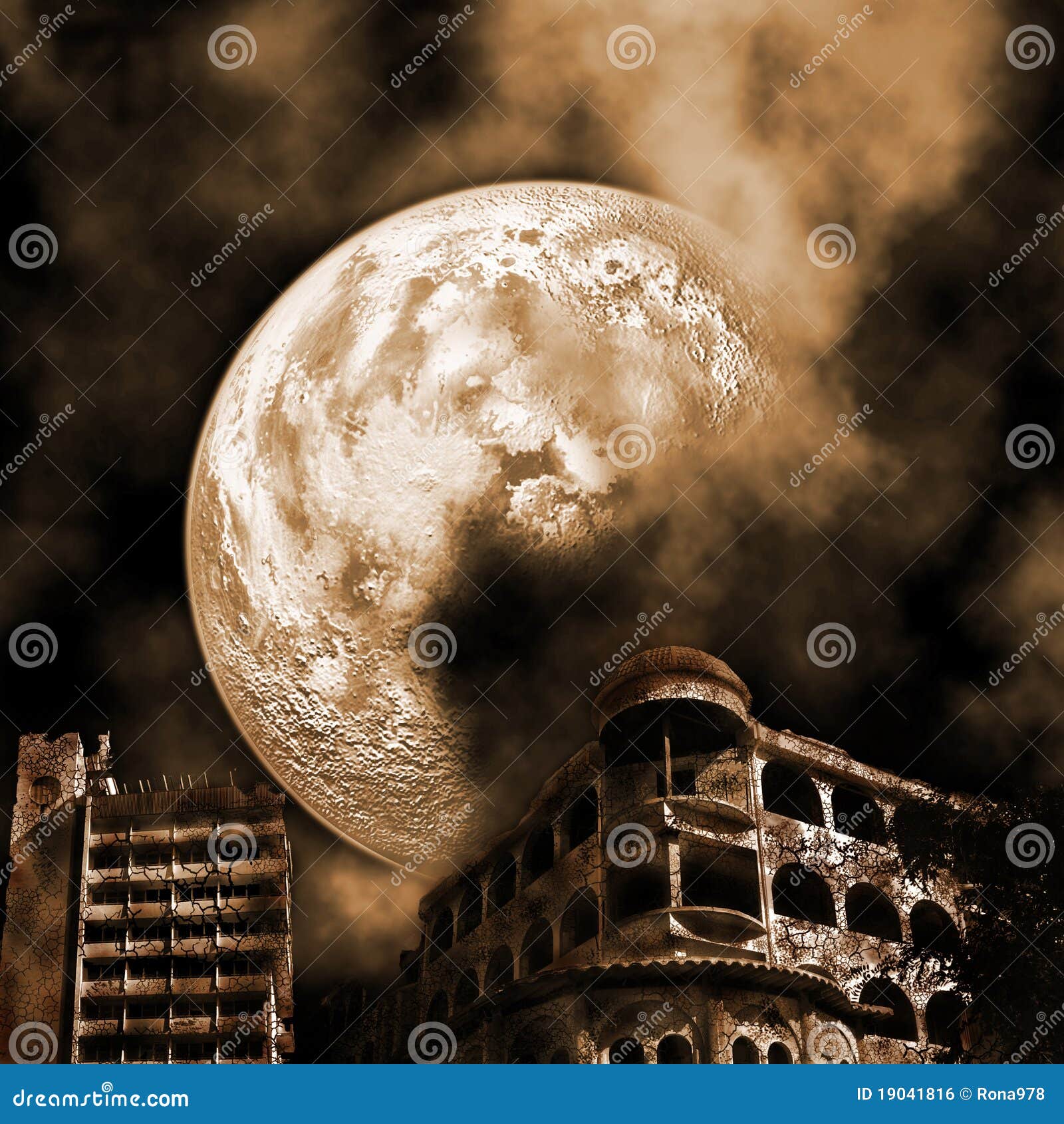 Apocalyptic landscape stock photo. Image of poor, apocalyptic - 19041816