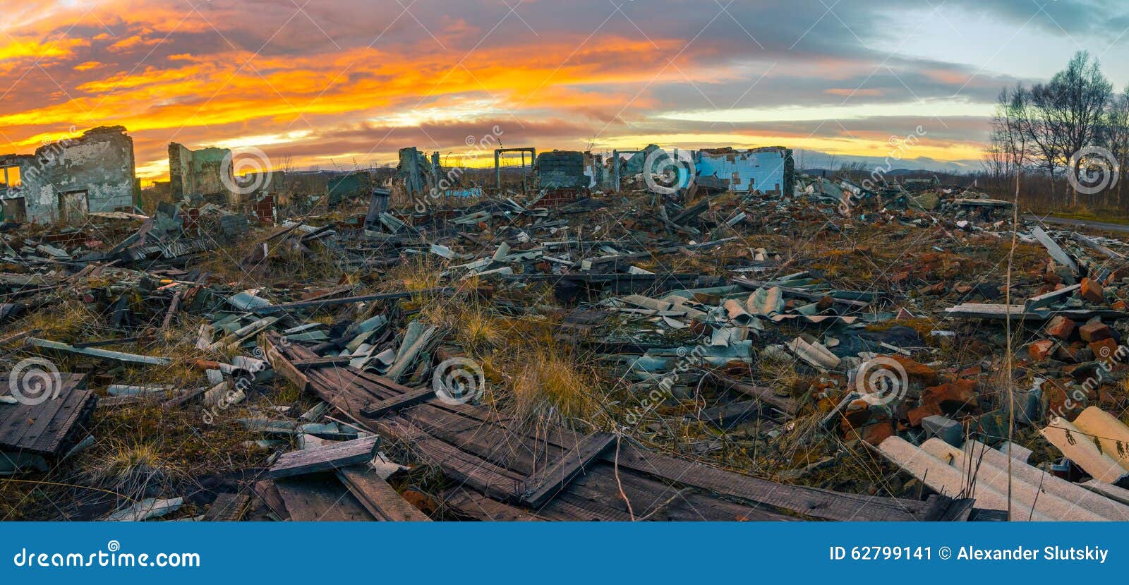 Apocalyptic landscape stock image. Image of empty, death - 62799141