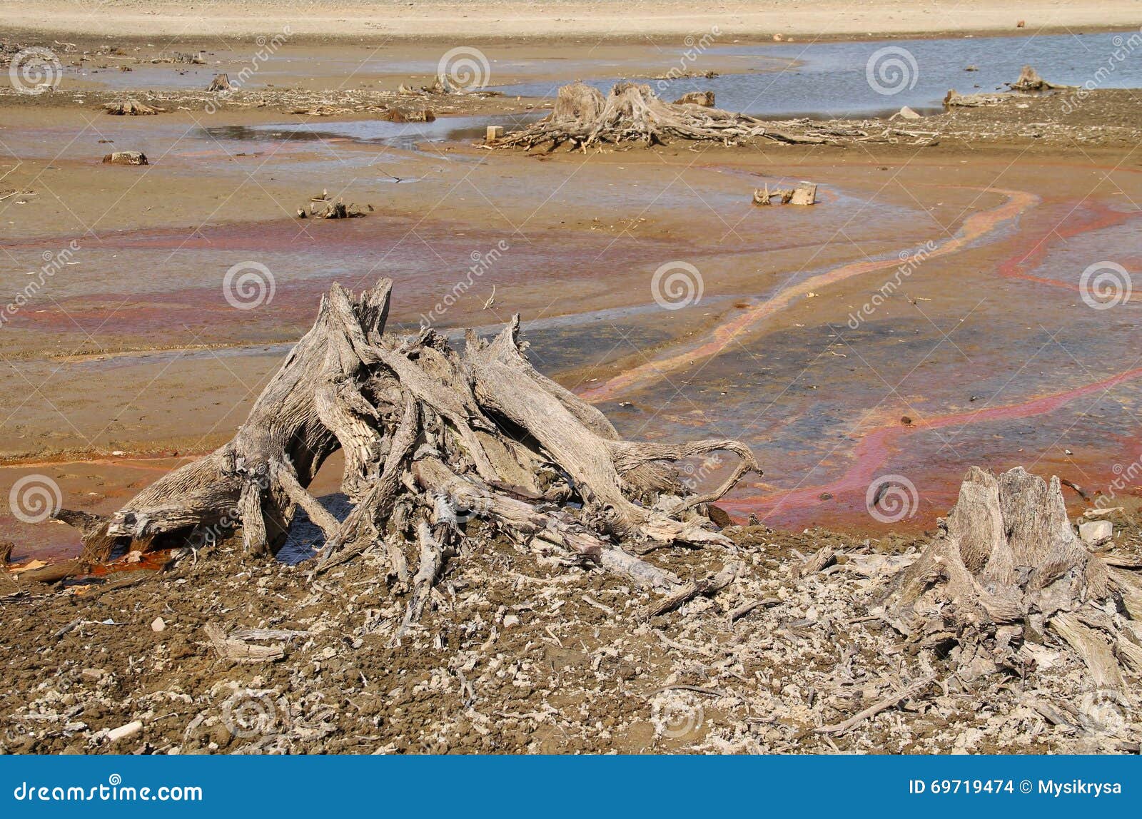 Apocalyptic landscape stock photo. Image of dryness, apocalypse - 69719474
