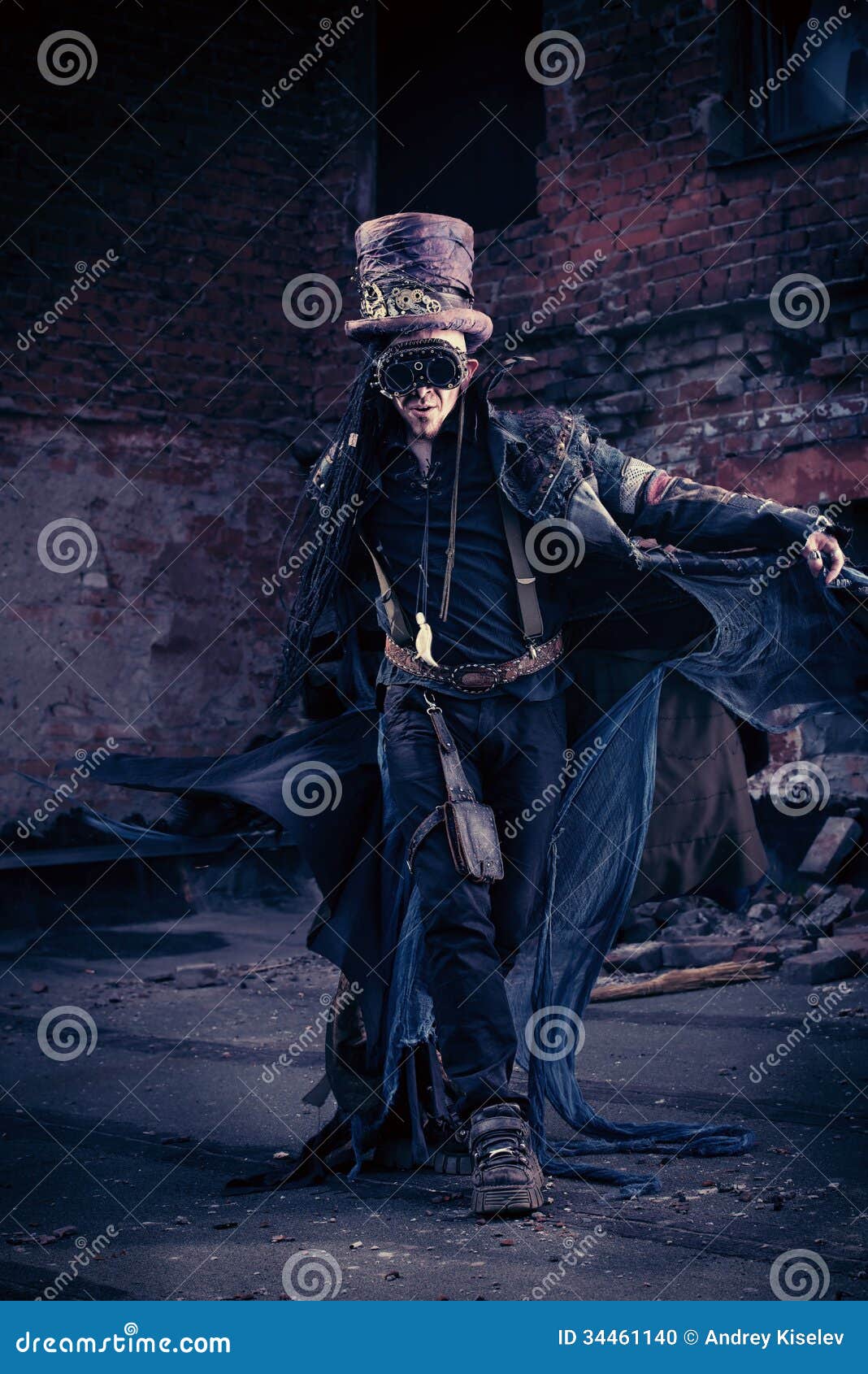 Apocalyptic stock photo. Image of grunge, gothic, industrial - 34461140