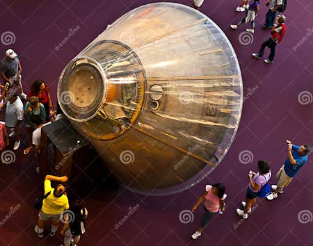 Apollo 11 Command Module editorial photography. Image of explore - 23603587