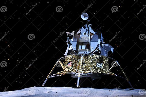 Apollo 17 Lunar Module editorial image. Image of moon - 18104665