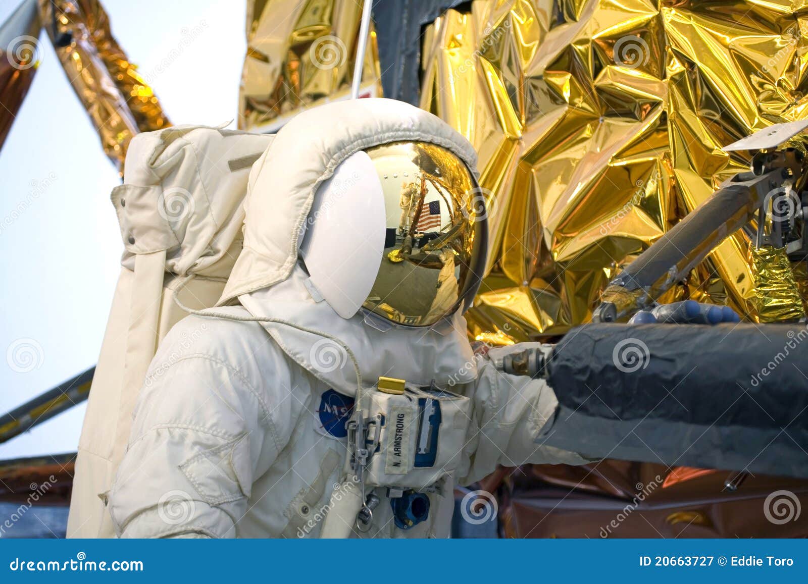Apollo Lunar Module Astronaut Editorial Photography - Image of ...
