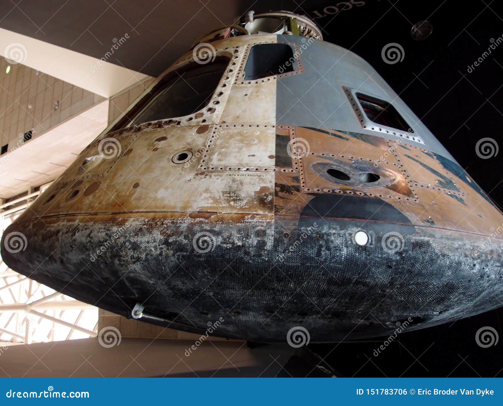 Apollo Moon Capsule And Heat Shield Editorial Photo Image Of Capsule