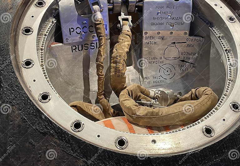 Apollo 11 Rocket Capsule at the Space Expo Stock Photo - Image of ...