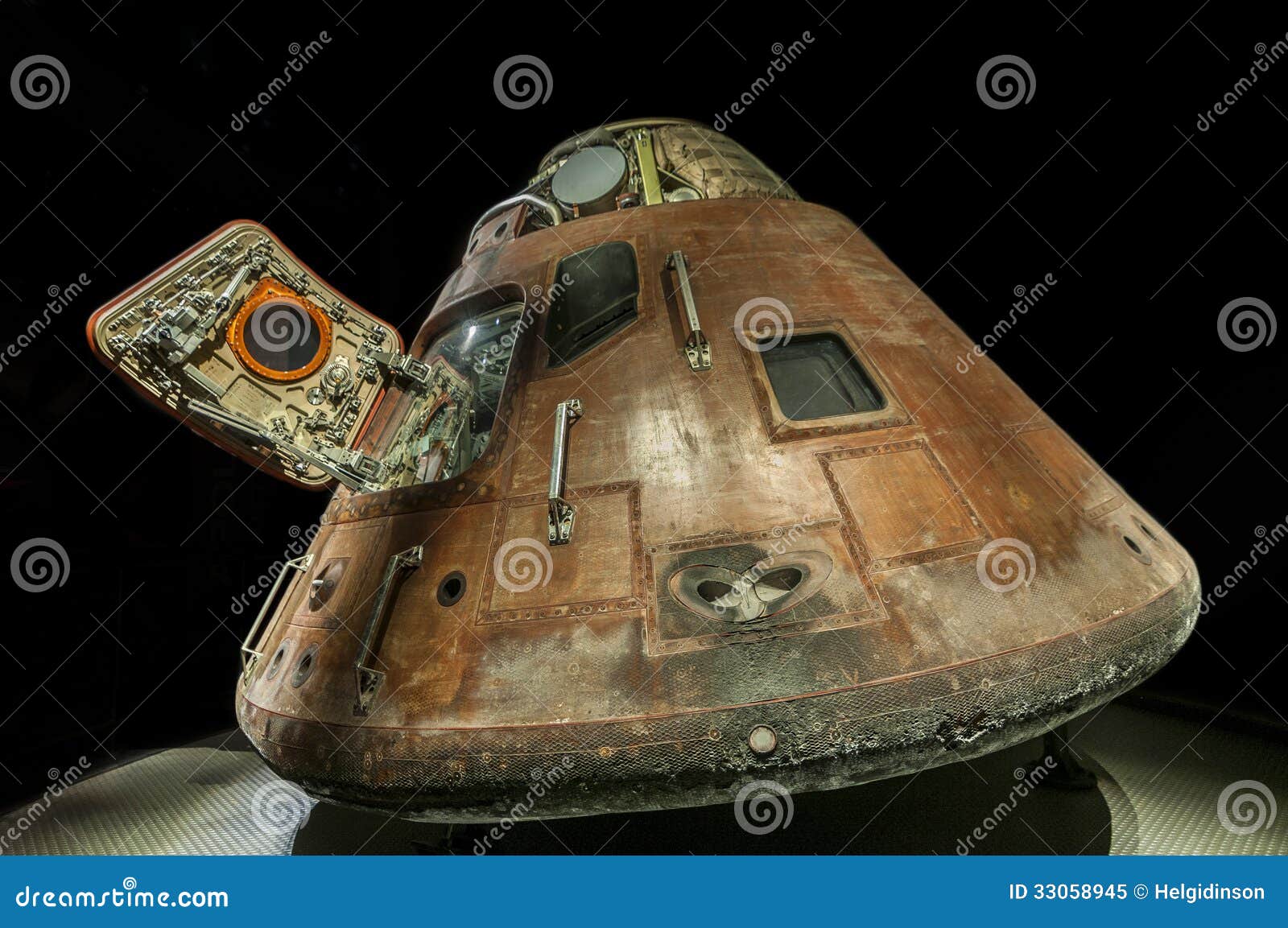 Apollo rymdskepp redaktionell foto. Bild av kraftigt - 33058945