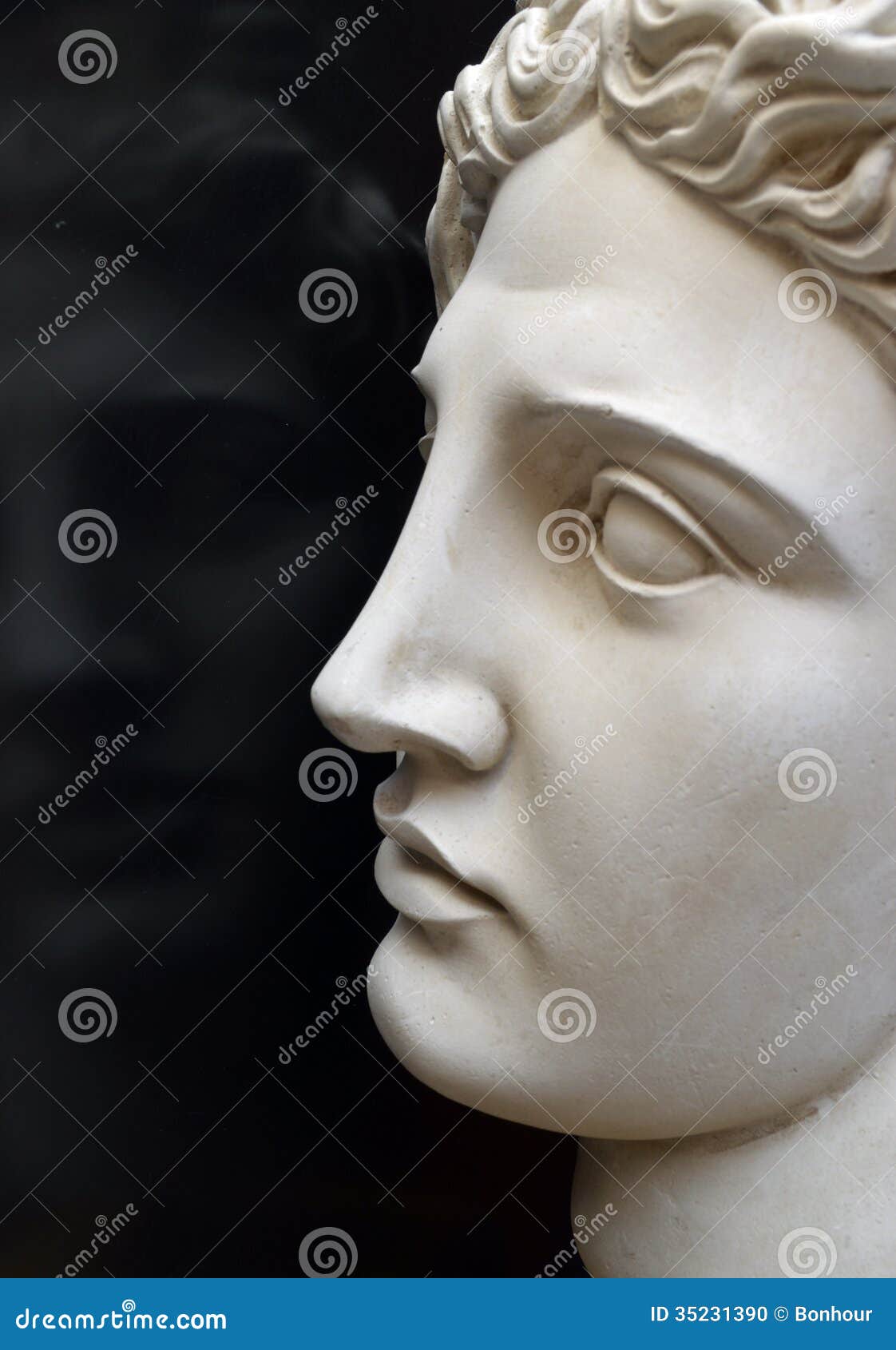 Apollo s reflection stock photo. Image of greek, profile - 35231390