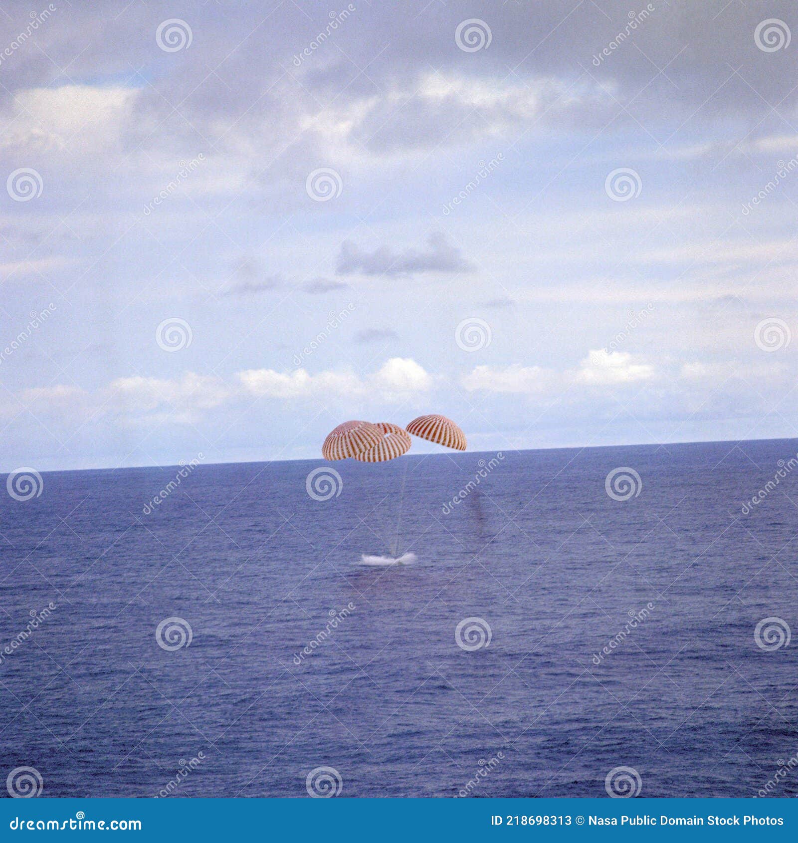 Apollo 13 Splashdown Picture. Image: 218698313