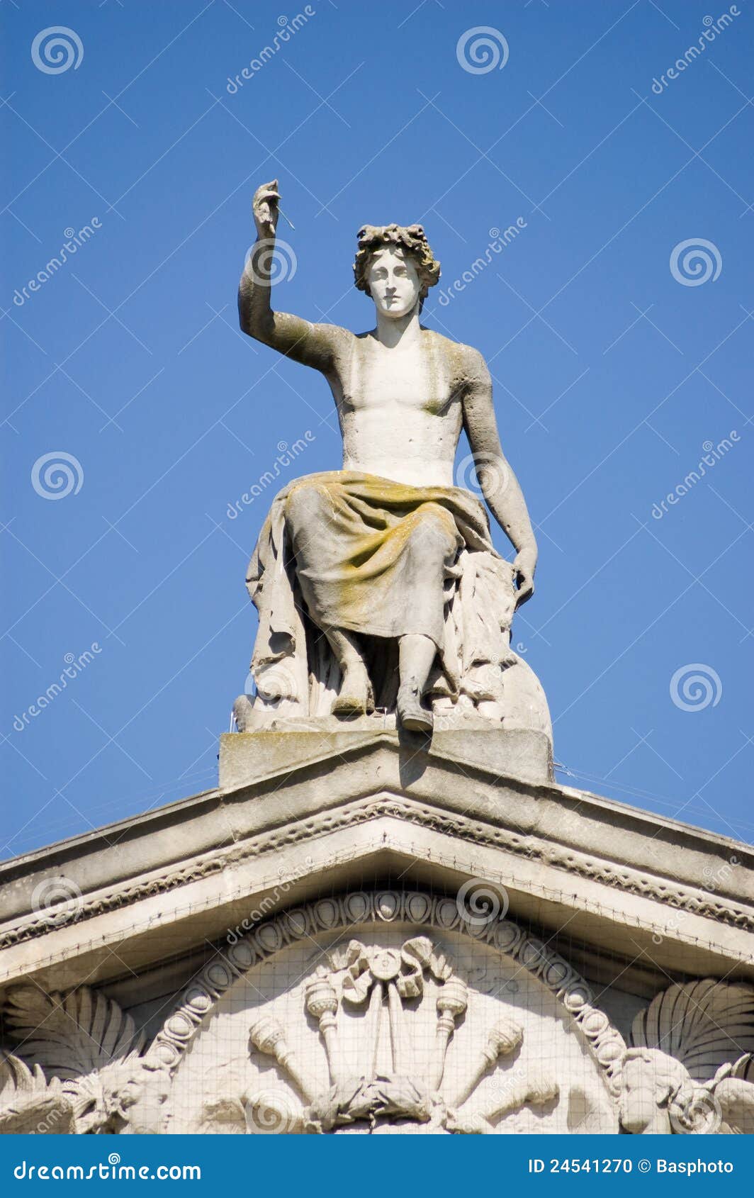 Apollo Statue, Ashmoleon Museum, Oxford Stock Photo - Image of ...