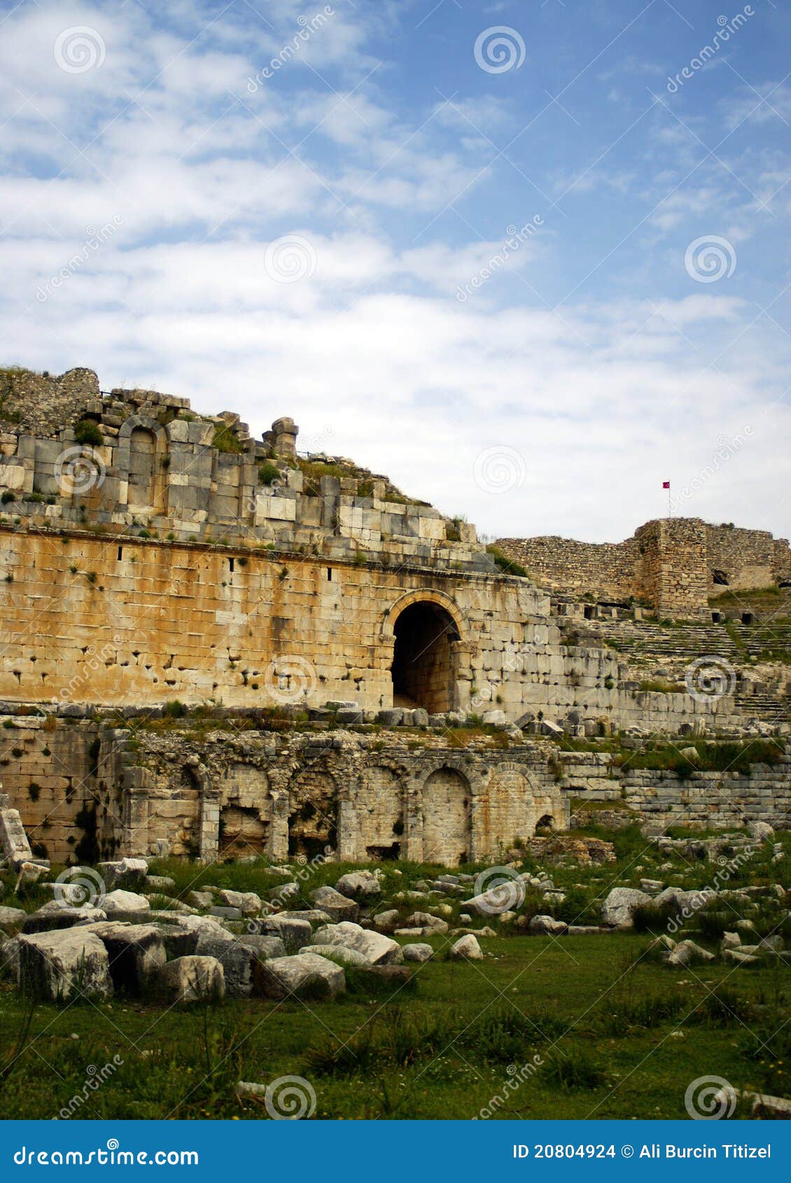 Apollo Temple stock photo. Image of stonework, marble - 20804924