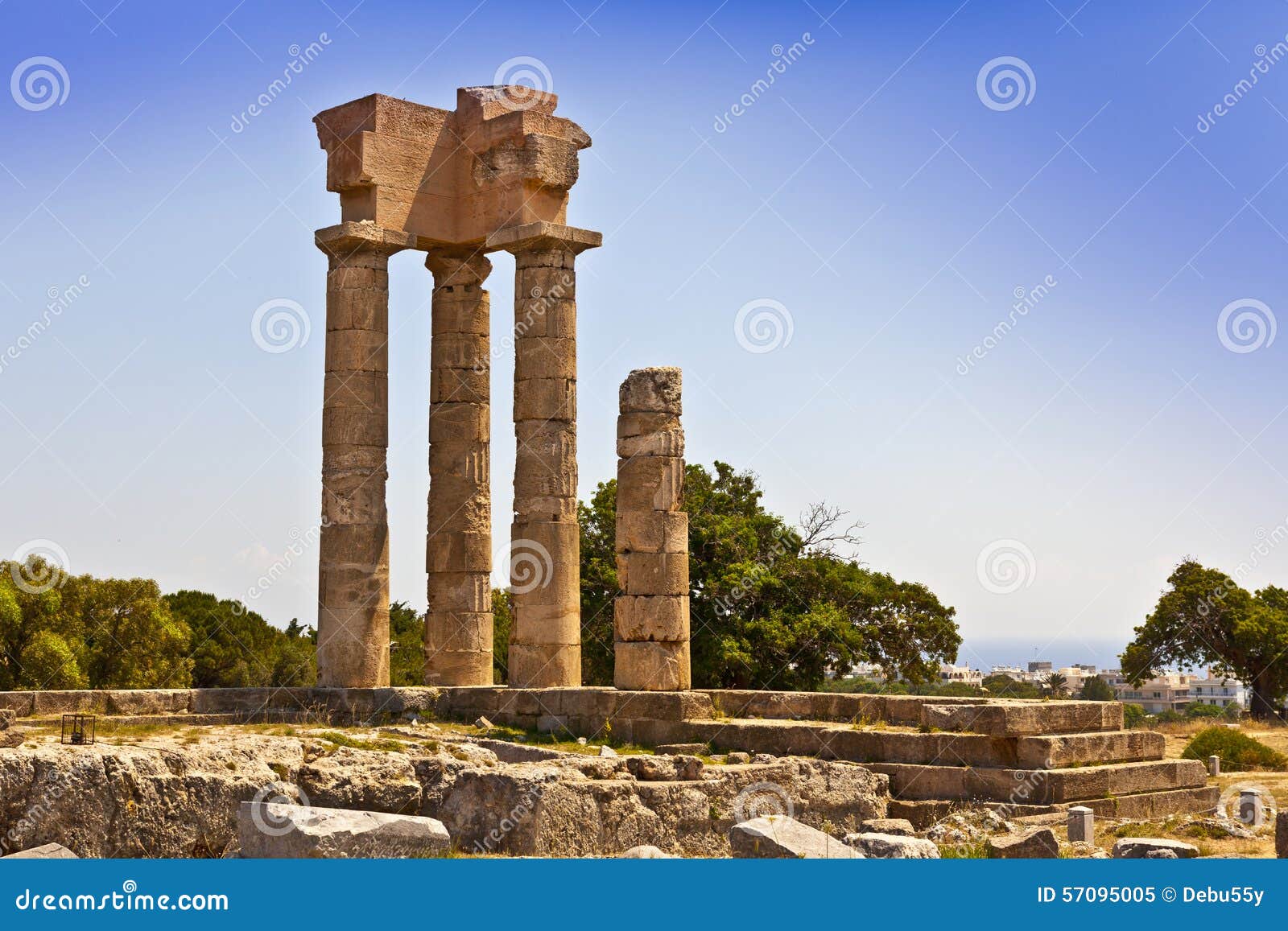 Columns Of Apolo`s Temple And Marcello`s Theater - Amazing Rome, Italy ...