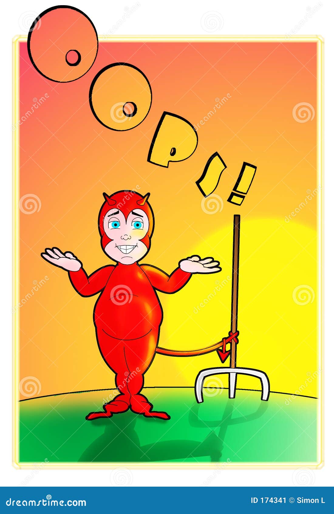 Cheeky Devil Stock Photo | CartoonDealer.com #22486296