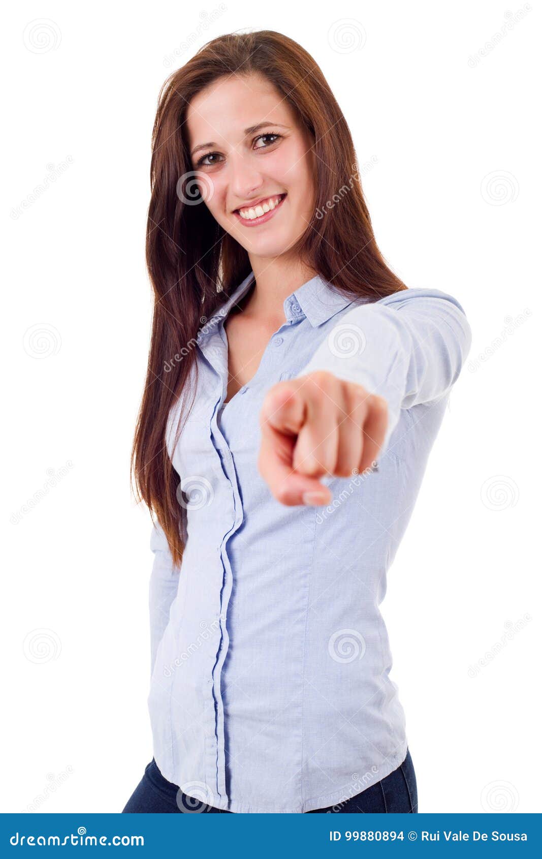 Apontar foto de stock. Imagem de adulto, isolado, elegância - 99880894