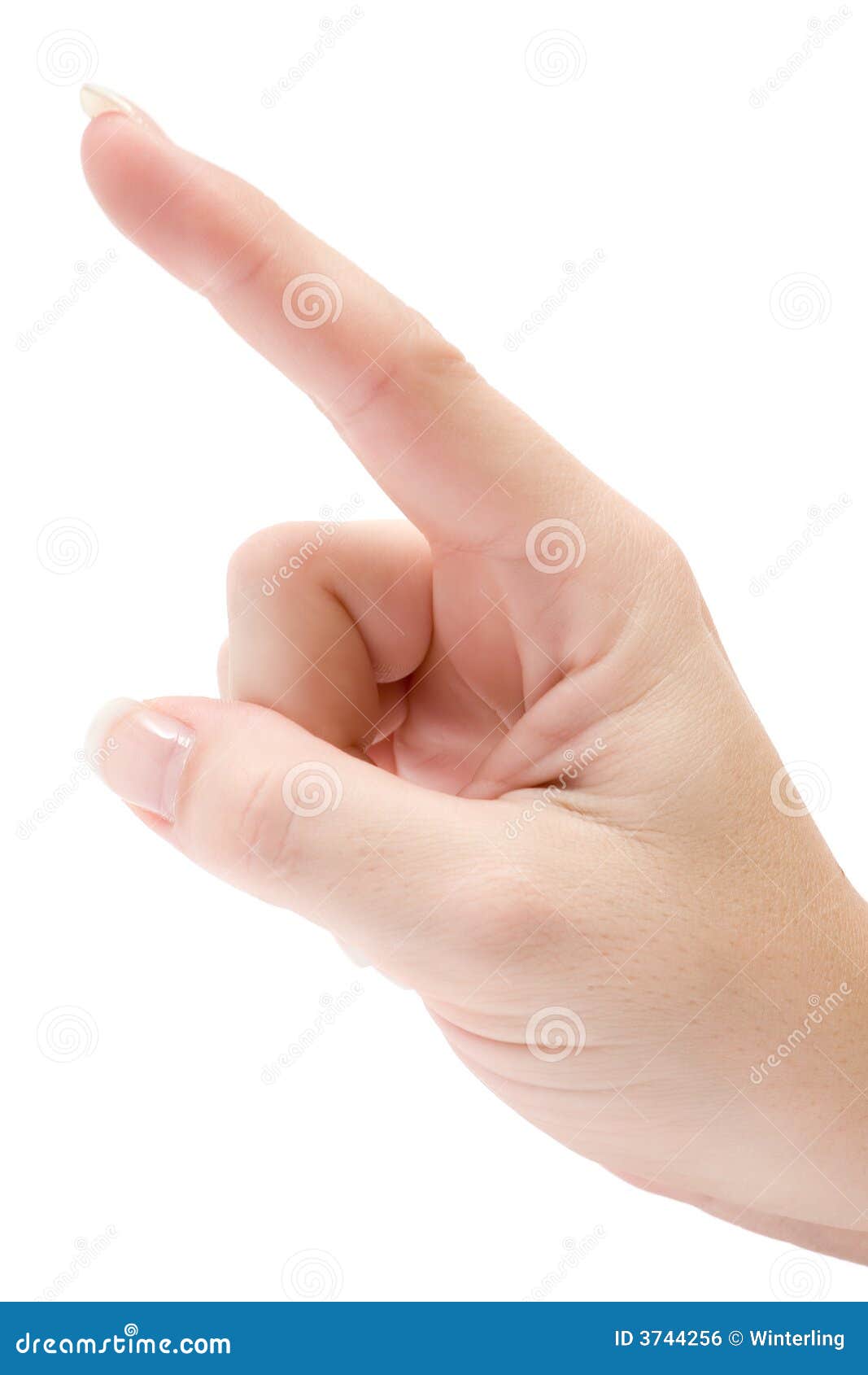 Apontar para cima foto de stock. Imagem de ponto, assistência - 3744256