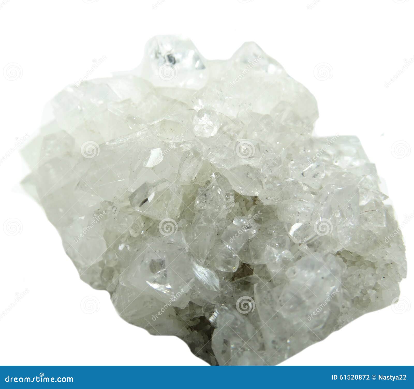 Apophyllite Geode Geological Crystals Stock Photo - Image of texture ...