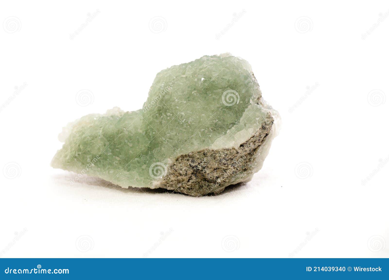 Apophyllite on prehnite stock photo. Image of datolite - 214039340