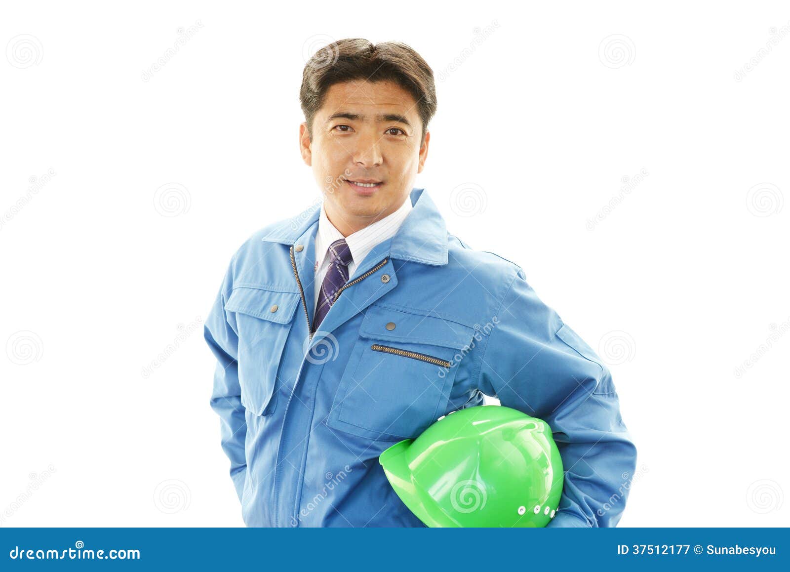 APortrait of a Worker with Hard Hat Stock Image - Image of japan ...