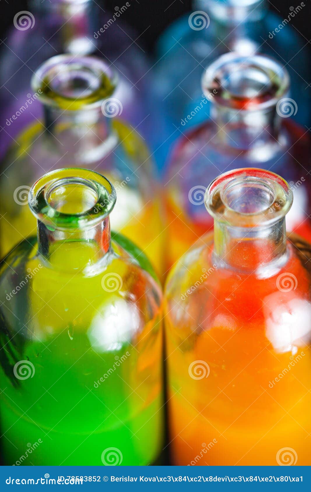 Old Laboratory With A Lot Of Bottles Royalty-Free Stock Photography ...