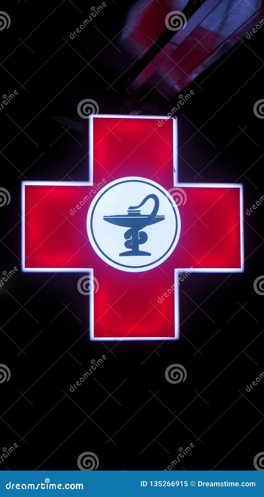 Apotheek medisch teken stock afbeelding. Image of medisch - 135266915