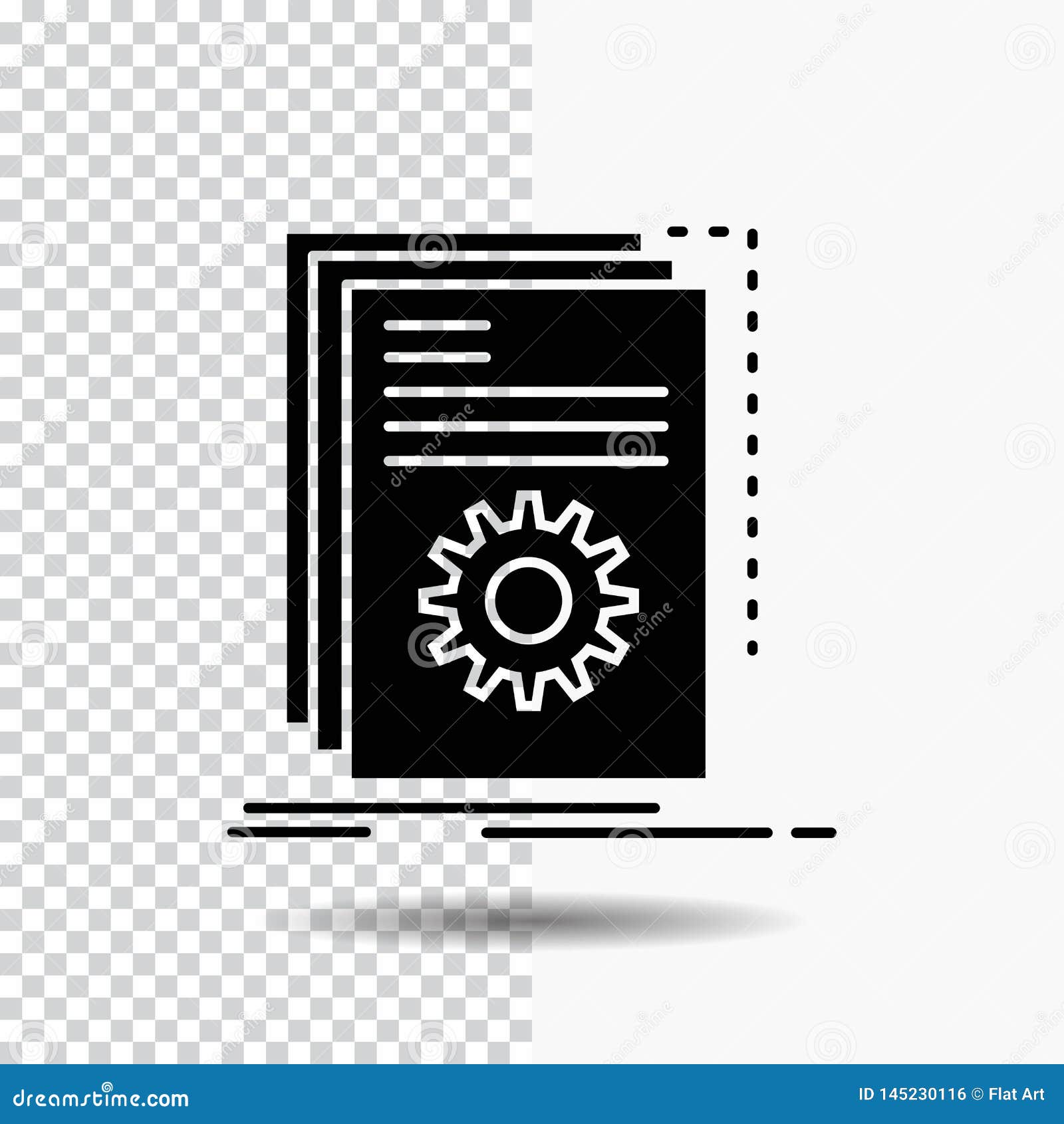 App, Build, Developer, Program, Script Business Flow Chart Design With 3 Steps. Glyph Icon For ...