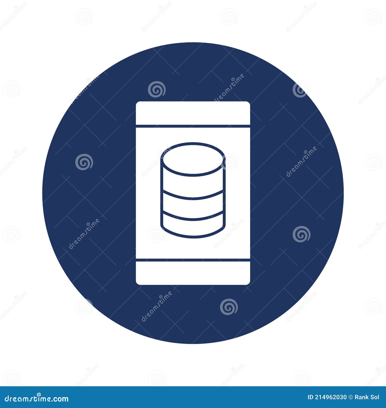 App Database Vector Icon Which Can Easily Modify or Edit Stock Vector ...
