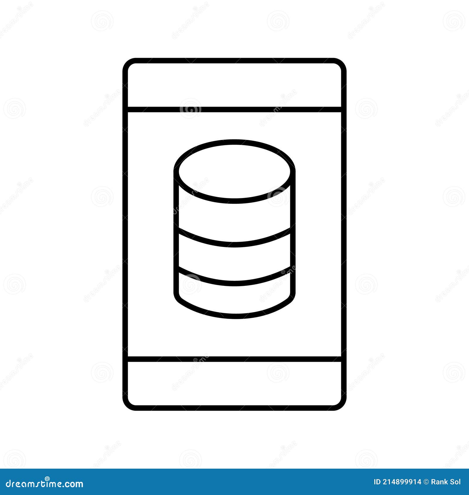 App Database Vector Icon Which Can Easily Modify Or Edit Stock Vector Illustration Of Editnn