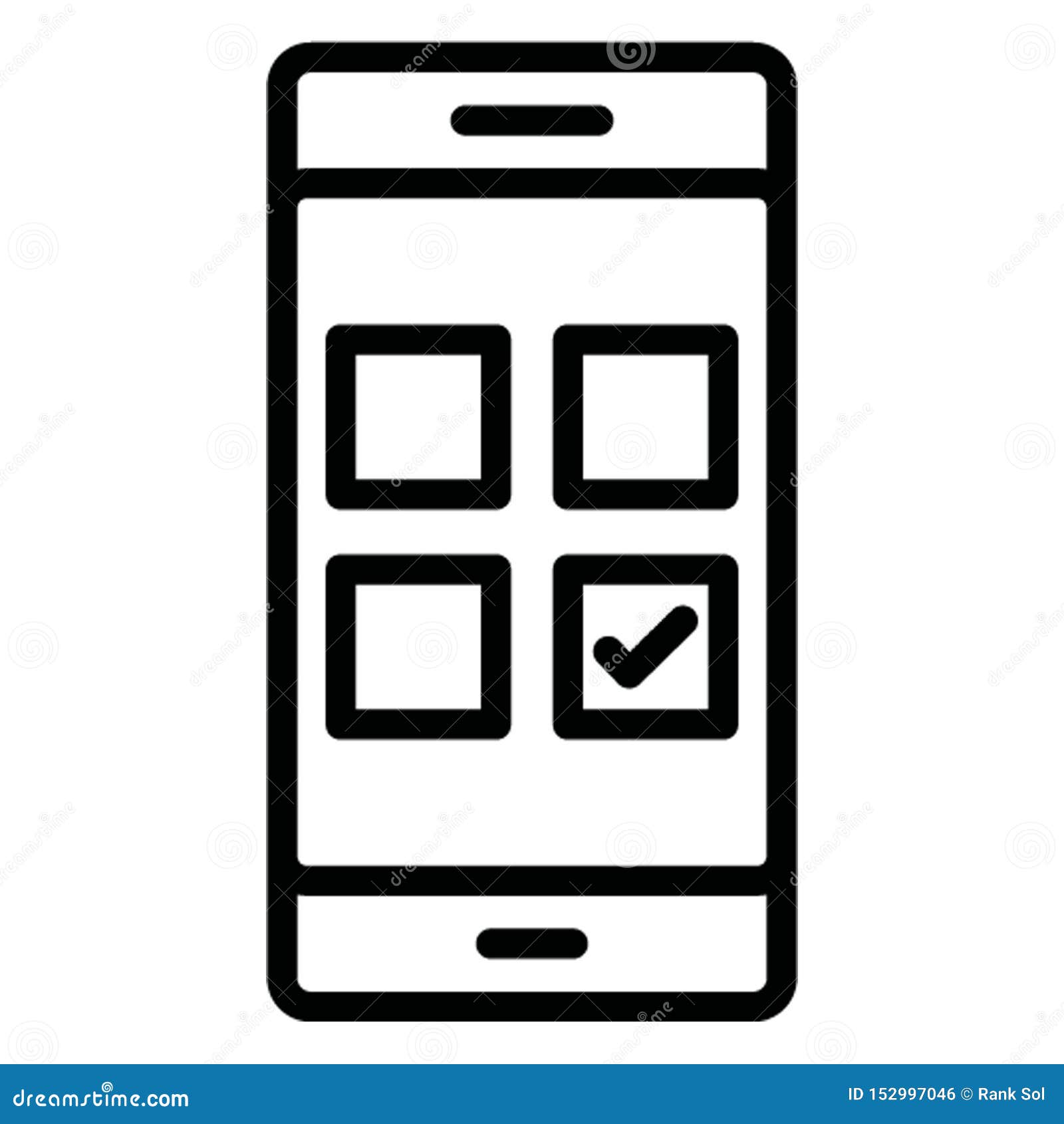 App Design Isolated Vector Icon Which Can Easily Modify Stock Vector ...