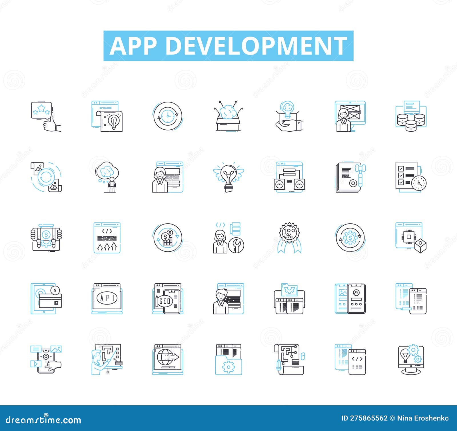 Collaborative Framework Isolated Cartoon Vector Illustrations ...