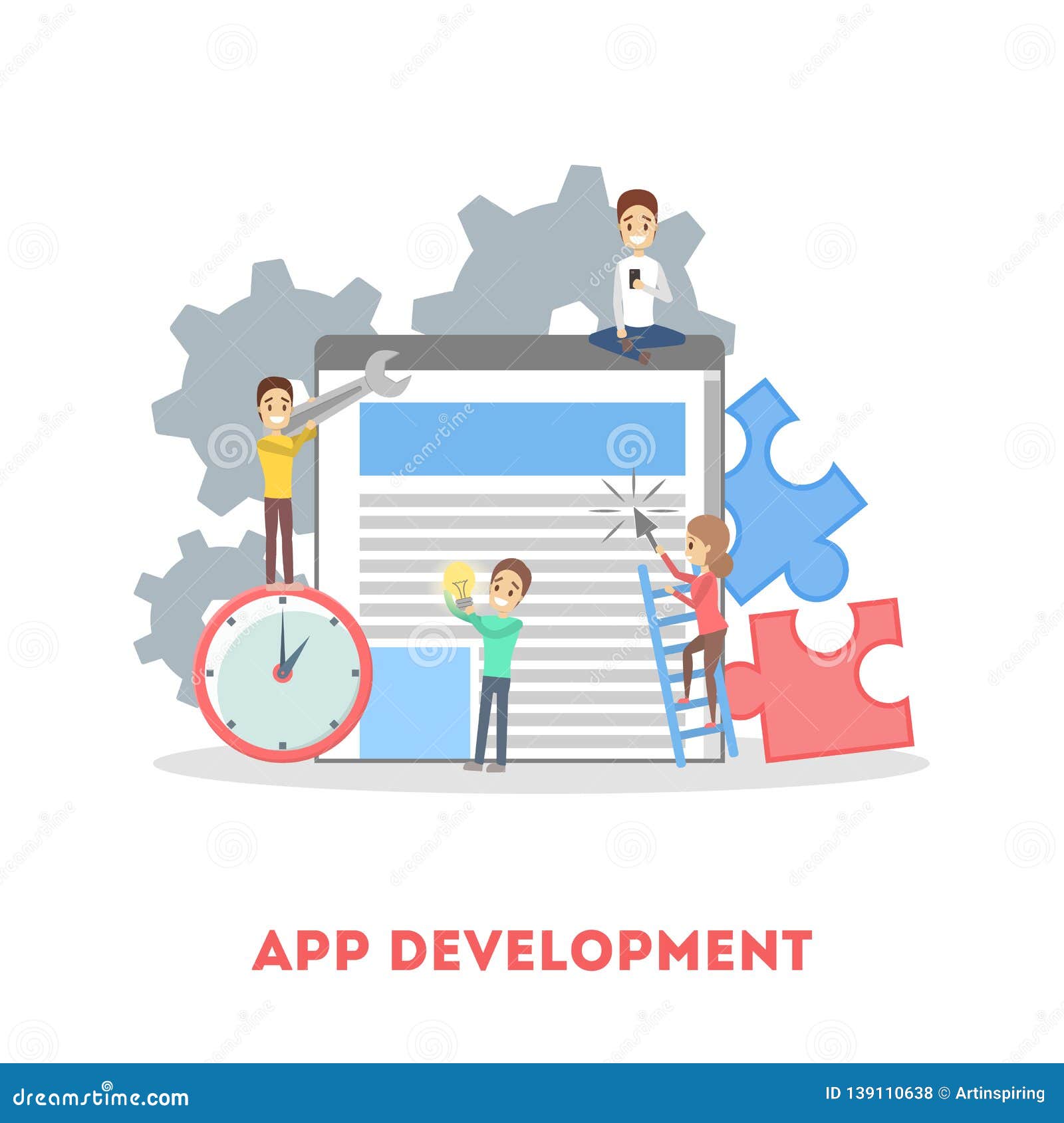 App Development Web Banner. Support and Development Team Stock Vector ... App Development Web Banner. Support and Development Team Stock Vector ...