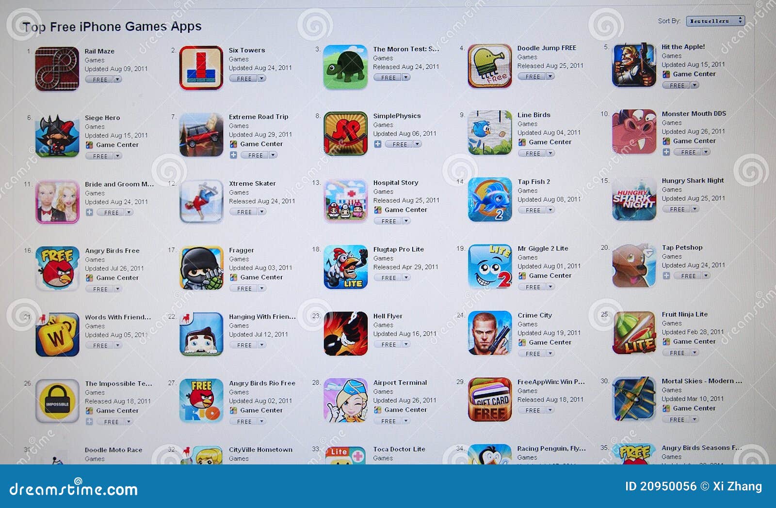 App Het Pictogram Van Het Spel Van De Opslag in Computer Lcd ...