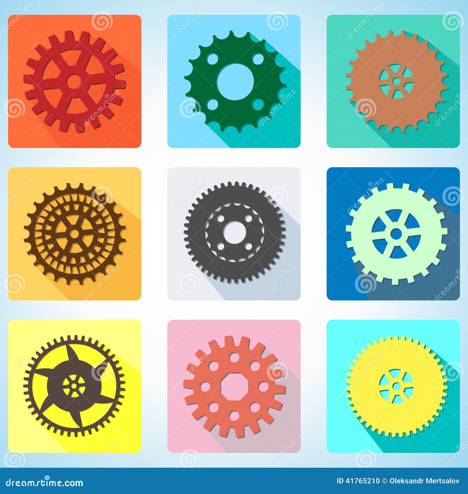 App Icon Cogwheel Vector Illustration Stock Vector - Illustration of ...